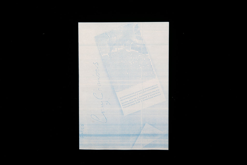 LIVE RECORDING EDITION NO. 2 § GUY CHAMBERS – SUPERSENSE